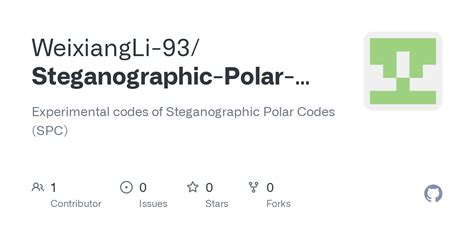 Github Weixiangli 93steganographic Polar Codes Experimental Codes