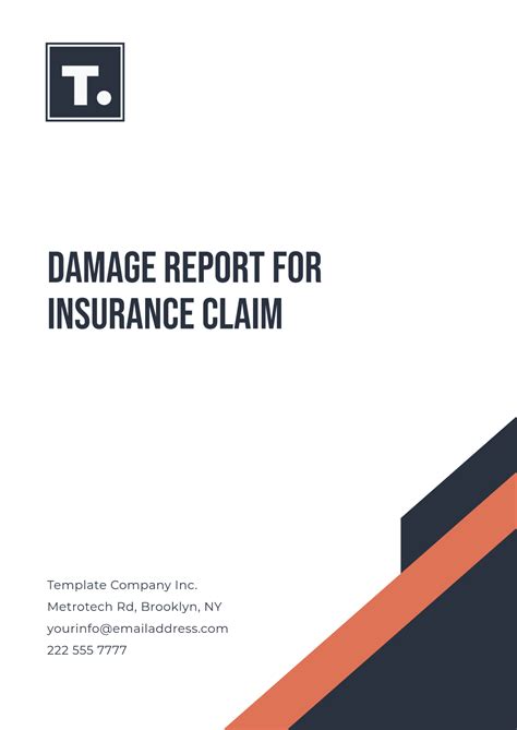 Free Damage Report Template To Edit Online