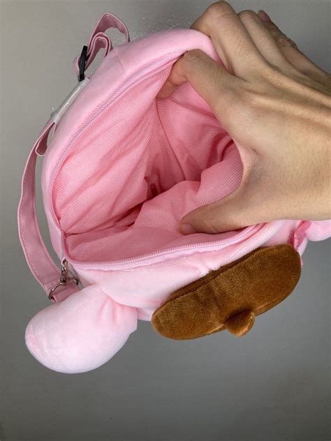 Sanrio Pompompurin Sakura Plush Bag Hobbies And Toys Toys And Games On