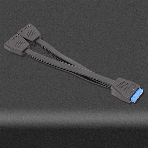 19pin Usb Header Usb3 0 1 To 2 Splitter Internal Usb Extension Cable