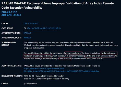 Cve 2023 40477 Winrarrce漏洞 Hu1y40s Blog