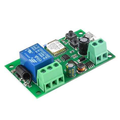 Interruptor Relé Sonoff Wifi 5v Rf433mhz Pulso E Normal Prainfor