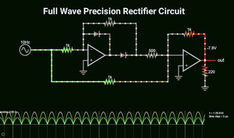 Precision Rectifier Circuit Using Opamp Working And Applications