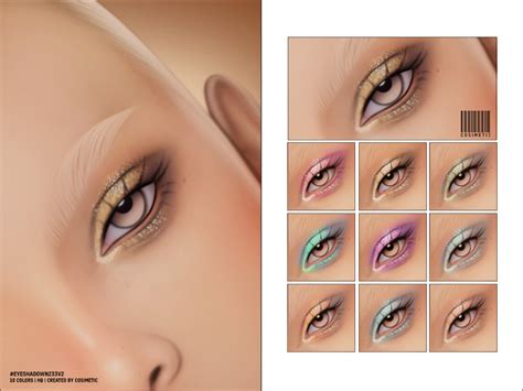 The Sims Resource Glitter Eyeshadow N V
