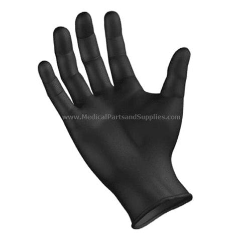Semperforce® Black Nitrile Powder Free Textured Exam And Industrial