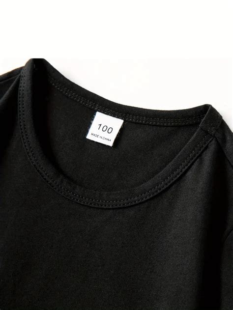 تي شيرت بأكمام قصيرة مطبوع عليه ديناصور كرتوني للأولاد ، Temu Saudi