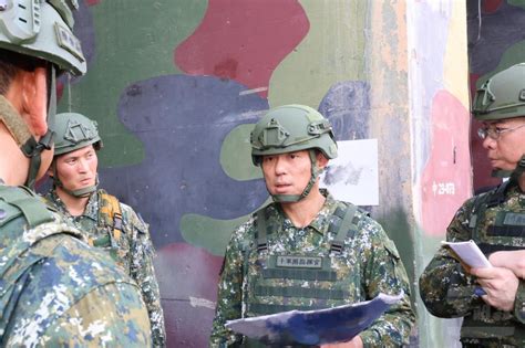 第五作戰區章指揮官視導中苗作戰分區 國防部軍事新聞通訊社 Military News Agency