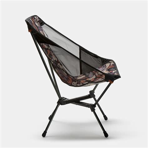 Chaise Basse Pliante De Camping Mh500 Camo Quechua Decathlon