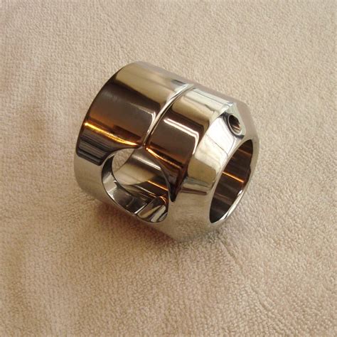 Cock Lock Ball Stretcher Metal Penis Rings Glans Head Cock Rings