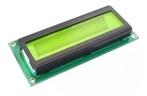 Display Lcd 16x2 1602 Back Verde Modulo Pic Arduino 1ª Linha à Venda Em Ribeirão Preto São Paulo