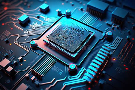 Central Computer Processors Cpu Concept Technology Science Background