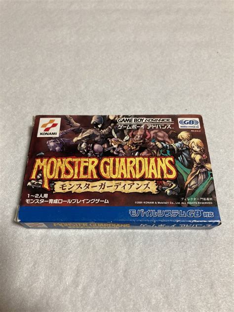 Yahooオークション ゲームボーイアドバンス モンスターガーディアンズ