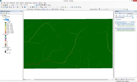 How To Determine A Contributing Area Catchment Above A Predefined Location Using ArcGIS