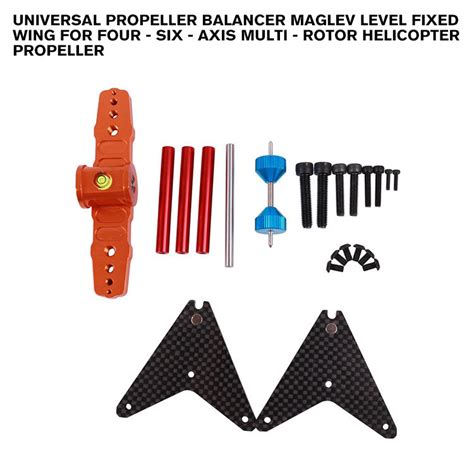 Universal Propeller Balancer Maglev Level Fixed Wing For Four Six