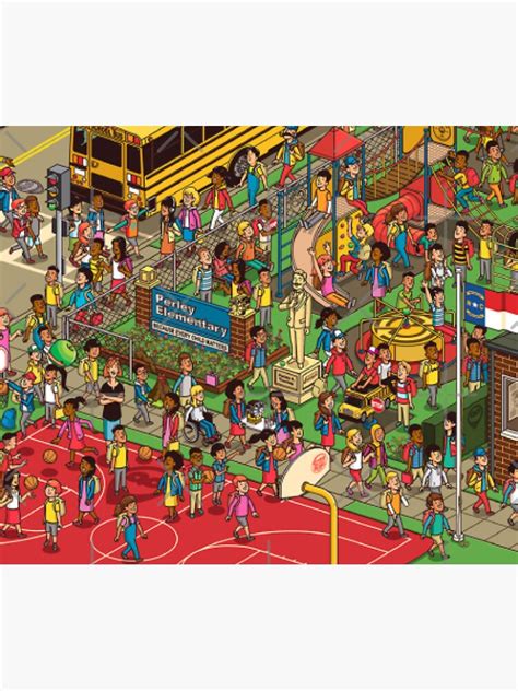 Wheres Wally Wheres Wally Mouse Pad For Sale By Bestofa Redbubble