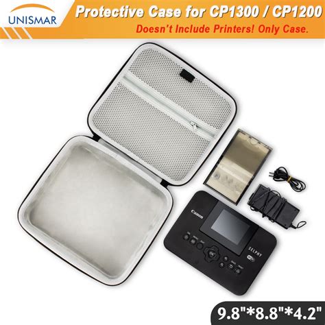 Carrying Eva Hard Case No Printer Included For Canon Selphy Cp1300 Cp1200 Photo Printer Bag
