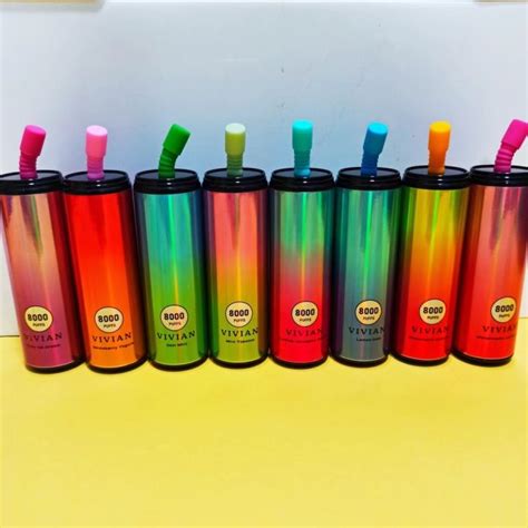 Cloudy Vivian 8000 Puffs Disposable Vape Pod 8k Infinity Essential Pods