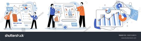 Analysis Tool Business Intelligence Vector Illustration Stock Vector Royalty Free 2382318823