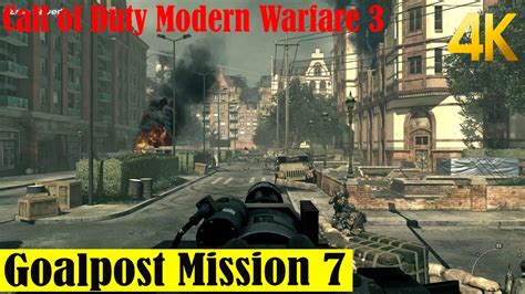 Call Of Duty Modern Warfare Mission Goalpost No Commentary K FPS YouTube