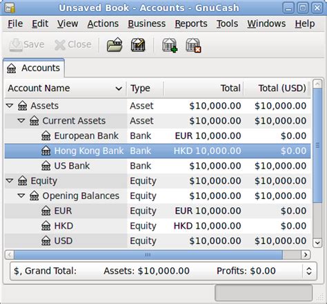 Multiple Currencies — Gnucash Tutorial And Concepts Guide 310