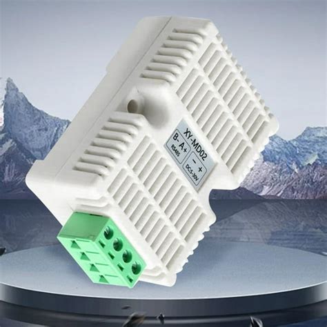 Xy Md02 Temperature And Humidity Transmitter Modbus Rtu Communica Temperature Sensors Sht20
