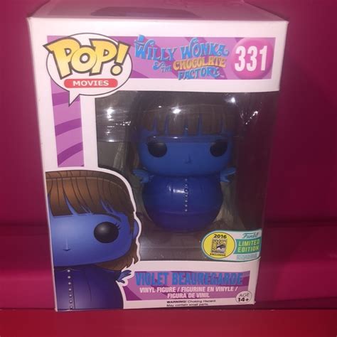 Funko Toys Funko Pop Violet Beauregarde Sdcc 26 Exclusive Poshmark