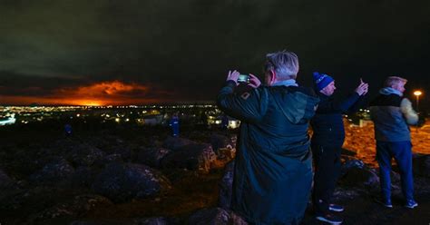 Iceland Volcano Erupts Prompting Evacuation Of Blue Lagoon National