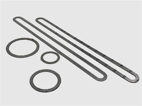 Gauge Glass Graphite Gasket For Isolate The Glass From The Liquid