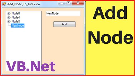 VB Net Add Node To TreeView C JAVA PHP Programming Source Code