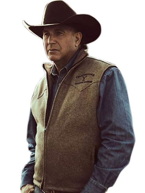 TV Series Yellowstone Kevin Costner Vest Just American Jackets