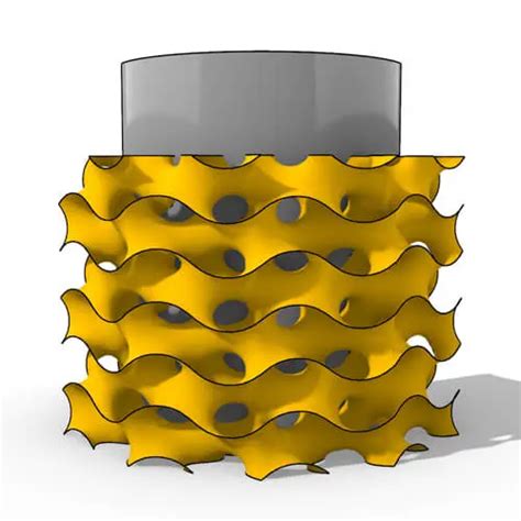 Gyroid Pattern Parametric House