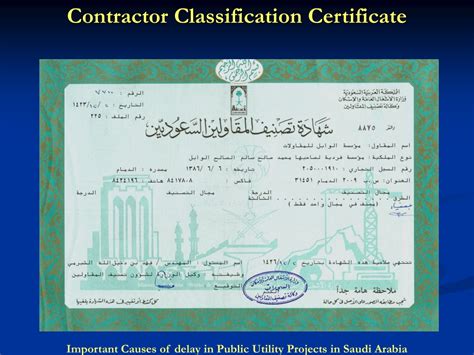 Ppt Key Factors Influencing Public Utility Project Delays In Saudi