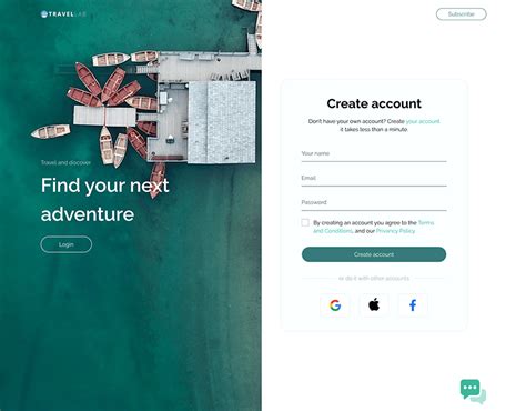 Create Account Page Ui Ux Behance Create Account Page Ui Ux Behance