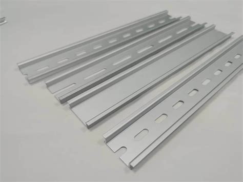 Standard Aluminum Installation Din Rail 35mm Standard Width Mounting