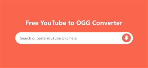 Convert A Video From Youtube To Ogg