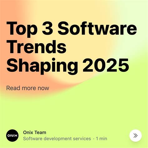 Onix Systems On Linkedin Trends2025
