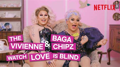 Omg Watch The Vivienne And Baga Chipz React To Love Is Blind Omgblog