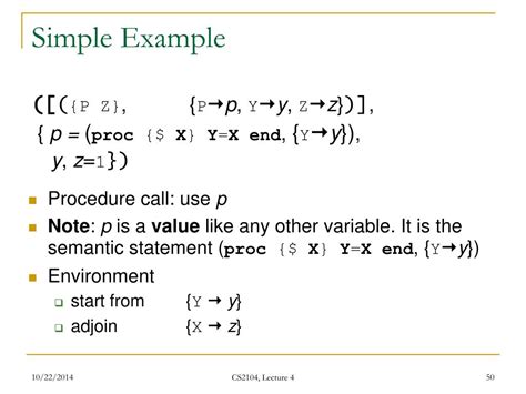 Ppt Programming Language Concepts Cosc 3308 01 Lecture 4 Powerpoint Presentation Id5730362