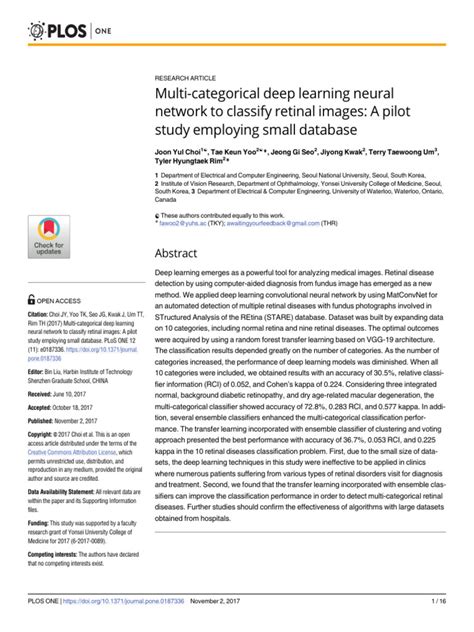 2017 Multi Categorical Deep Learning Neural Pdf Support Vector Machine Learning