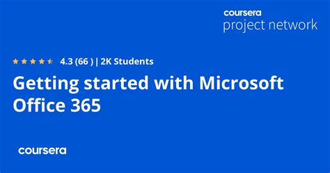 getting started with microsoft office 365 coursya
