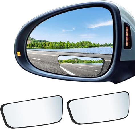 Amazon Car Blind Spot Mirror 2 Pcs HD Glass Convex Rear View