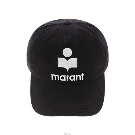 Isabel Marant 모자 22ss Cq0060 00m016a Bkec 이자벨마랑 타이론 자수 로고 볼캡 원래 명품은 필웨이 Feelway