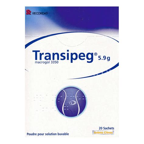 Transipeg 5 9 G Poudre Pour Solution Buvable En Sachet Constipation De
