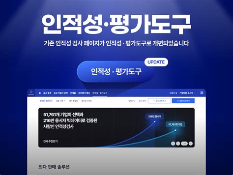 Linkedin 사람인 Hr연구소 페이지 사람인 사람인hr연구소 인적성검사 인적성평가도구 더플랩