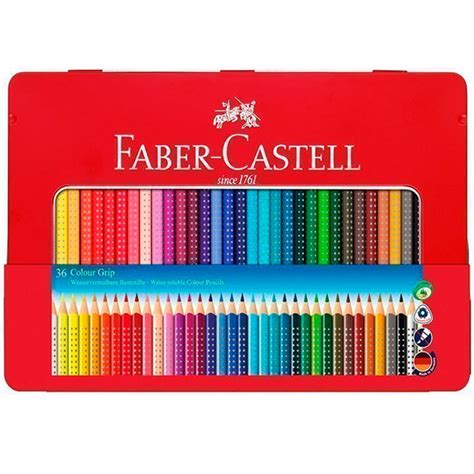 Наборы акварельных карандашей Faber-Castell Grip — купить в интернет ...