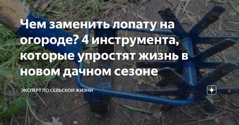 Чем заменить лопату на огороде 4 инструмента которые упростят жизнь в
