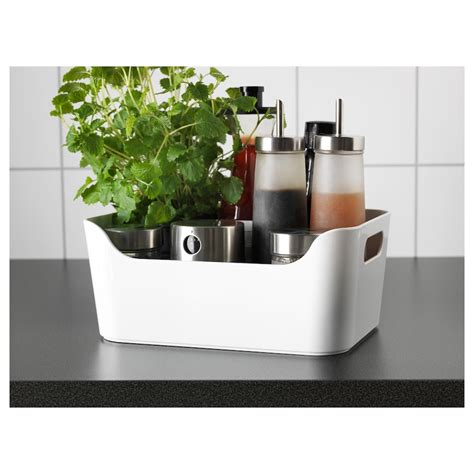 VARIERA box, white, 24x17 cm - IKEA Ireland