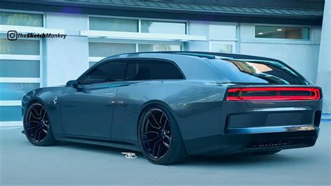 Dodge Charger Daytona Srt Ev Concept Reimagined As Modern Day Magnum
