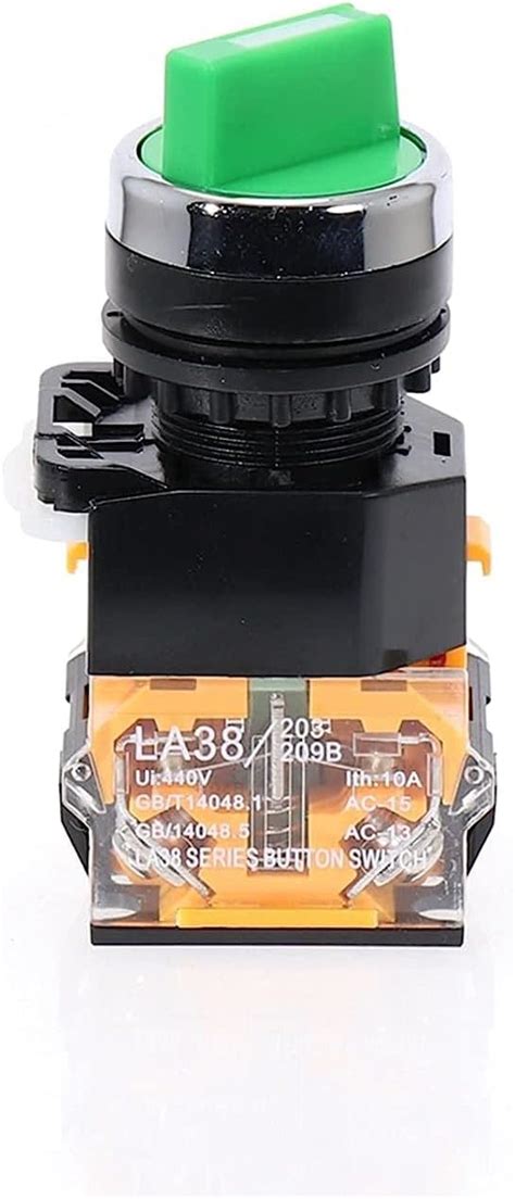Amazon Com Switch Encoder 1pcs 22mm Self Lock Selector Switch 1NO1NC 2 Positions Rotary