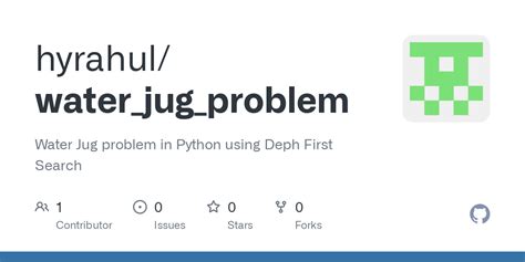 Github Hyrahulwaterjugproblem Water Jug Problem In Python Using